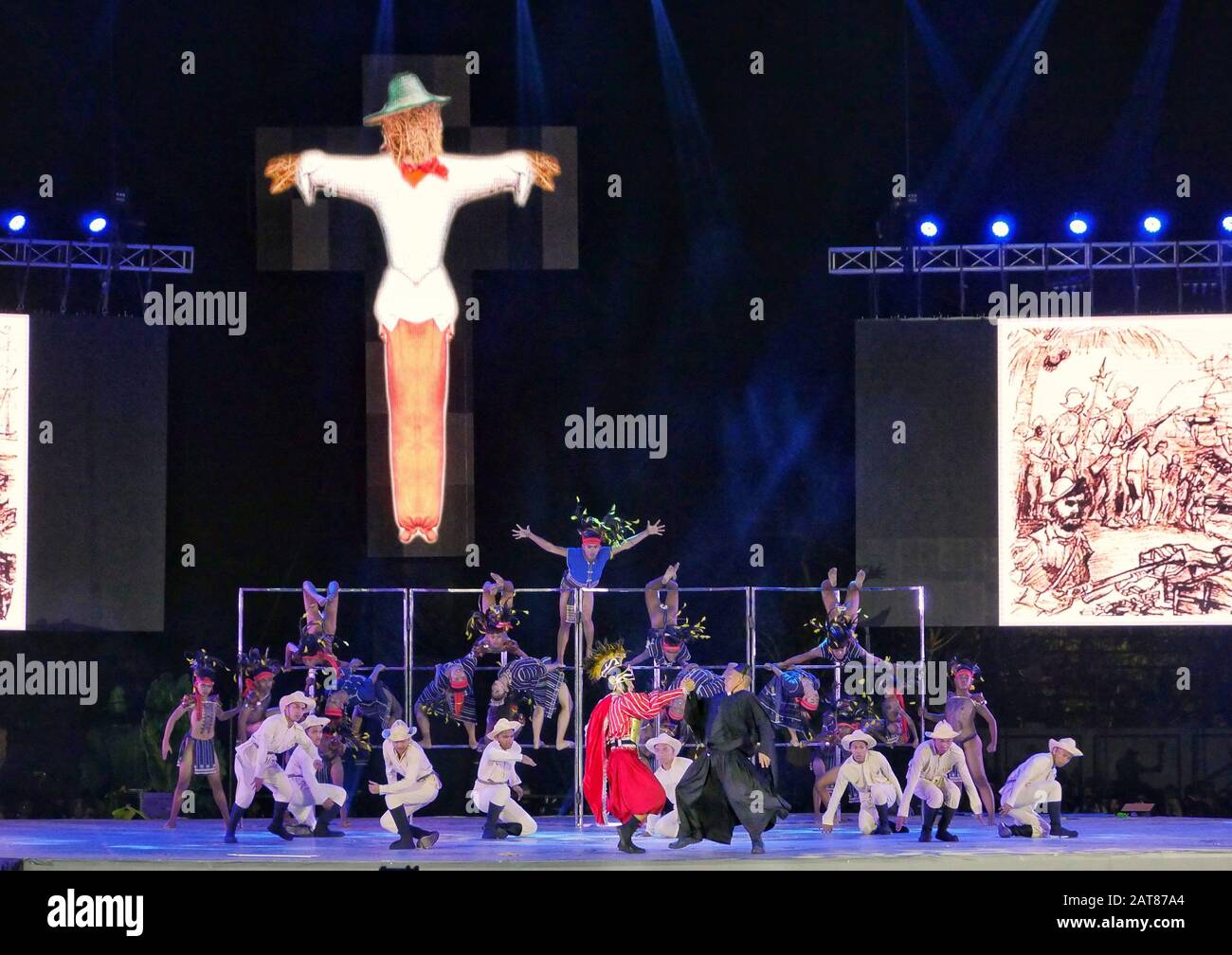 Isabela, Philippines. 31st Jan, 2020. The annual festival of ''Bambanti ...