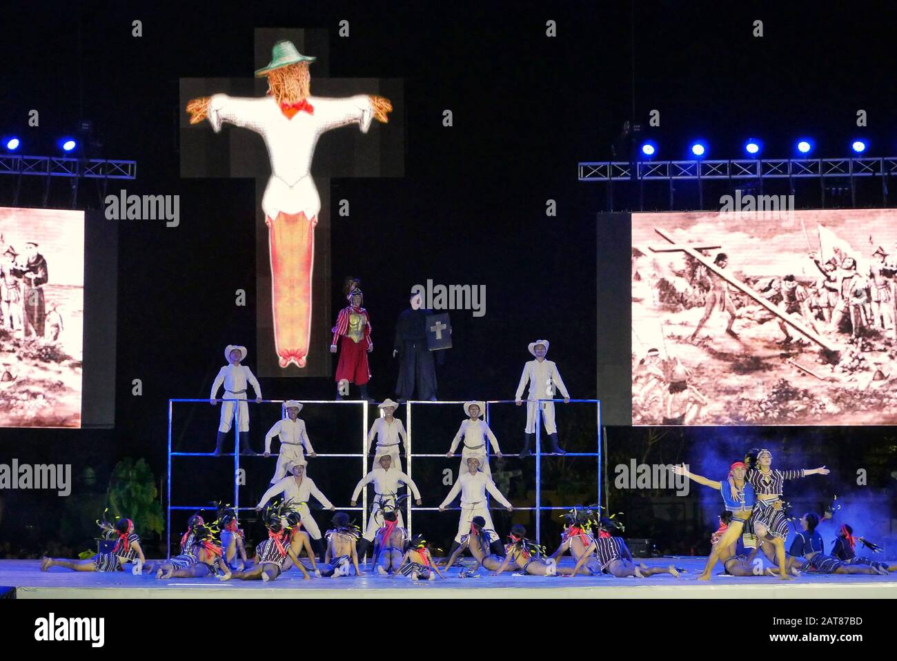 Isabela, Philippines. 31st Jan, 2020. The annual festival of ''Bambanti ...