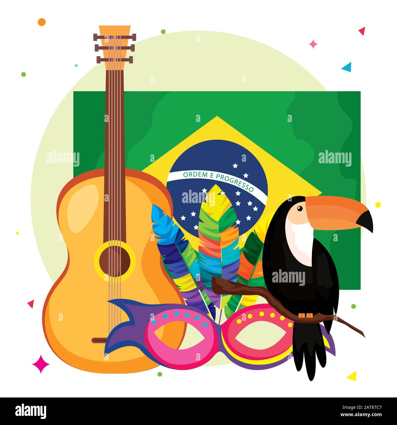 set of icons traditional brazil Stock Vector Image & Art - Alamy