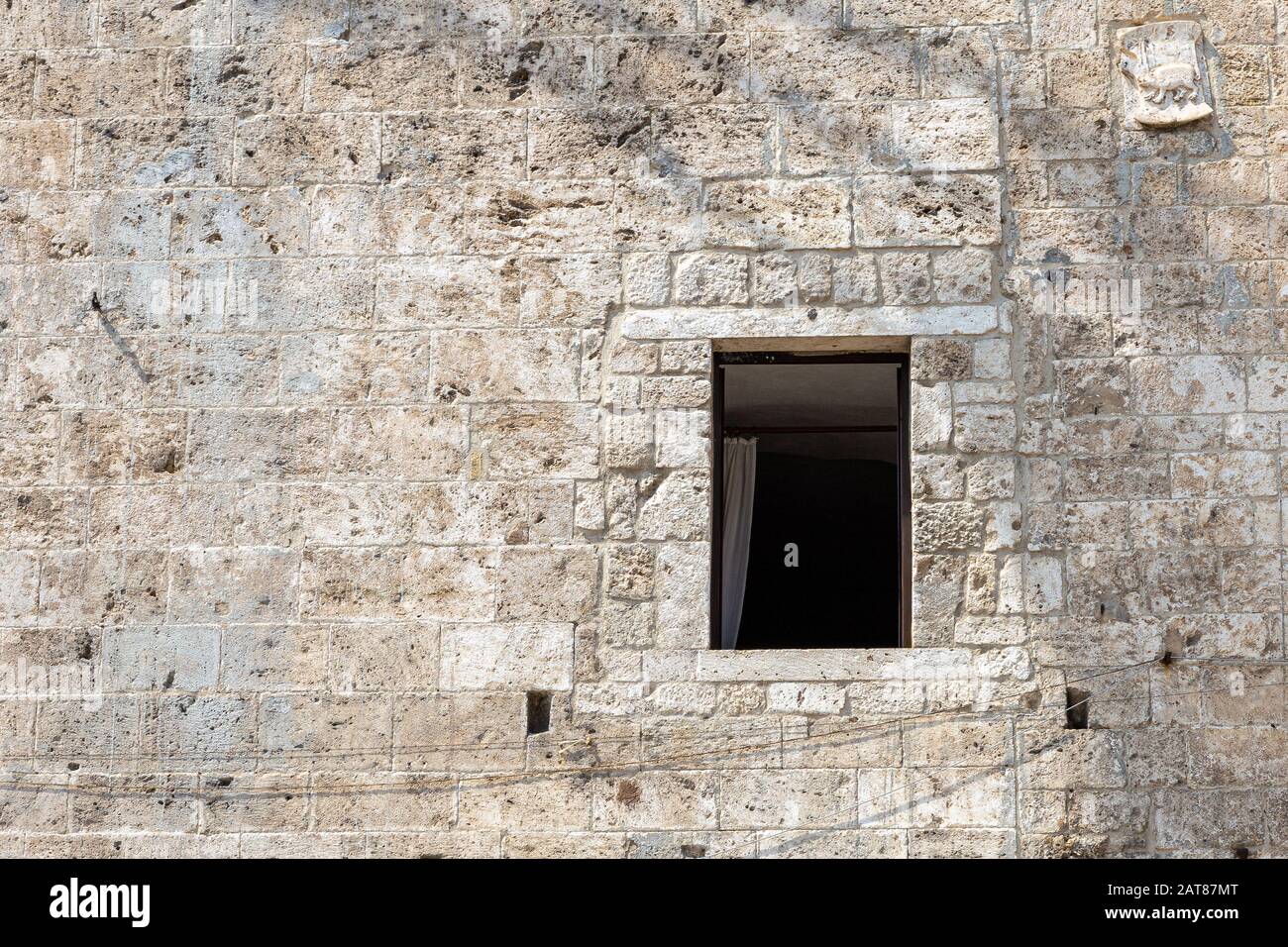 windows in the facades of ancient medieval houses Stock Photo - Alamy