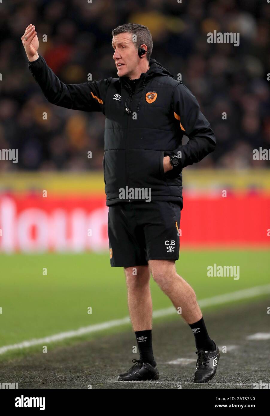 Hull City Assistant Manager Cliff Byrne Stock Photo - Alamy