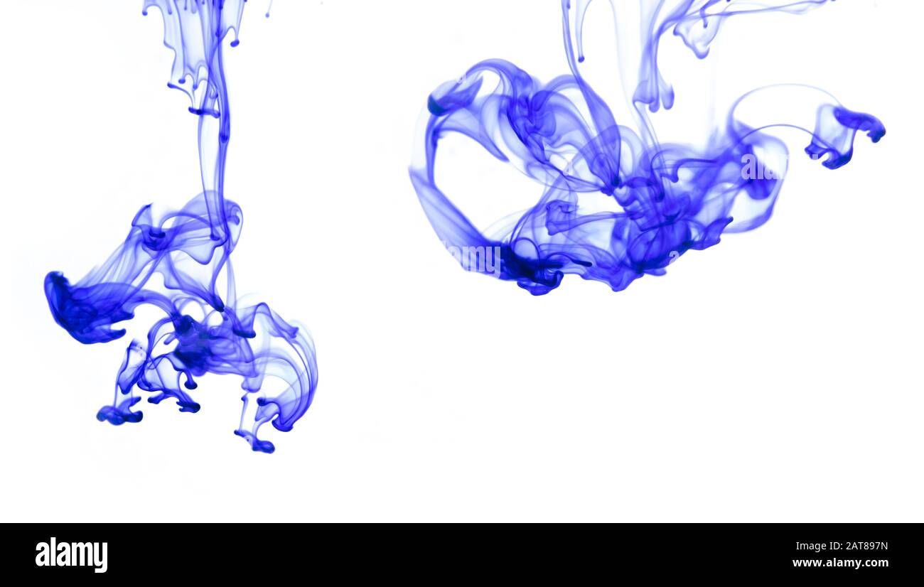 Ink water spill hi-res stock photography and images - Alamy