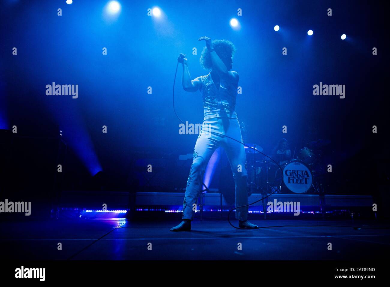 Copenhagen, Denmark. 18th, November 2019. The American rock band Greta ...