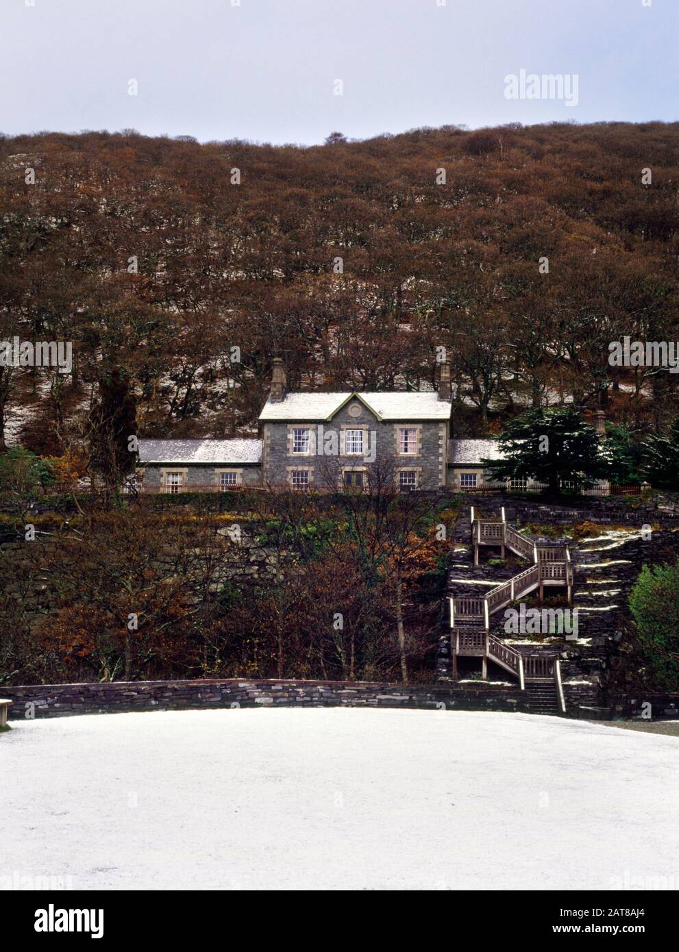 Llanberis Quarry Hospital Slate Museum High Resolution Stock ...