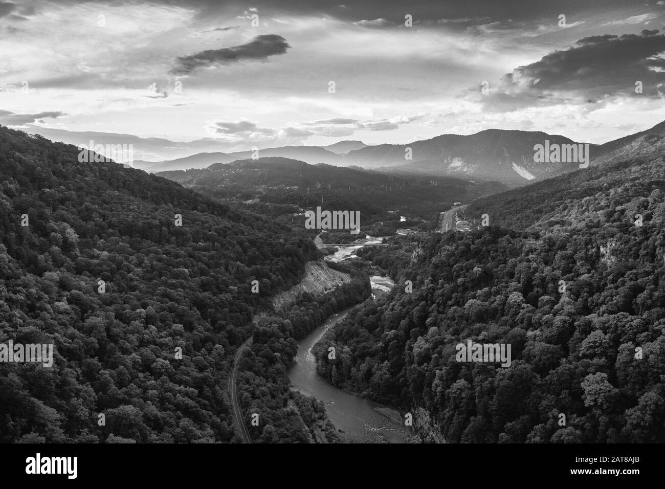 Mesmerizing landscapes Black and White Stock Photos & Images - Alamy