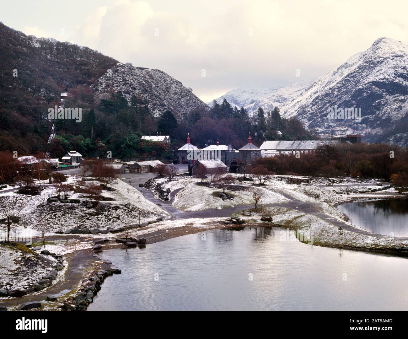 National Slate Museum, Gilfach Ddu, Llanberis, North Wales. The museum ...