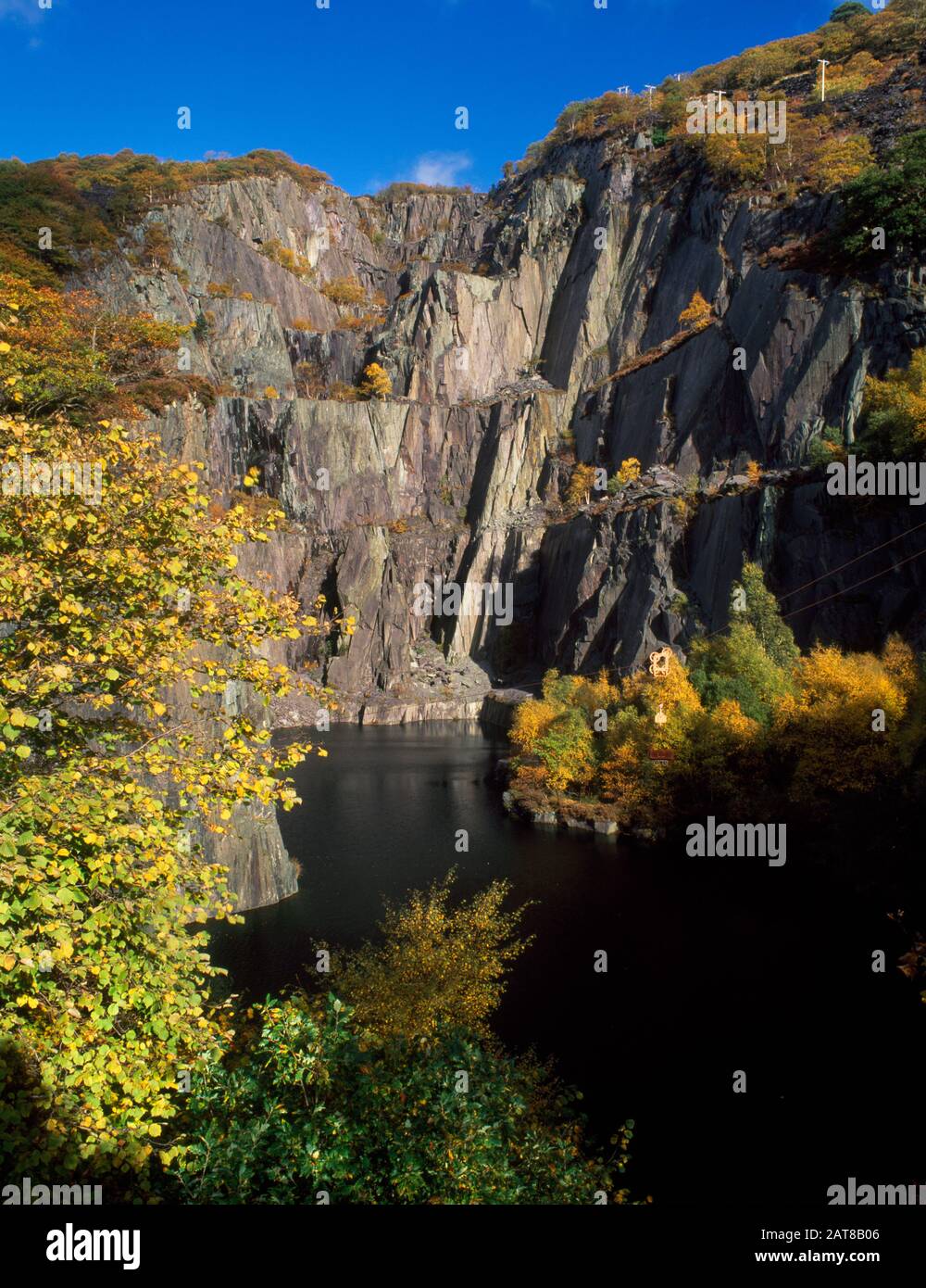 Dinorwic slate quarries llanberis hi-res stock photography and images ...