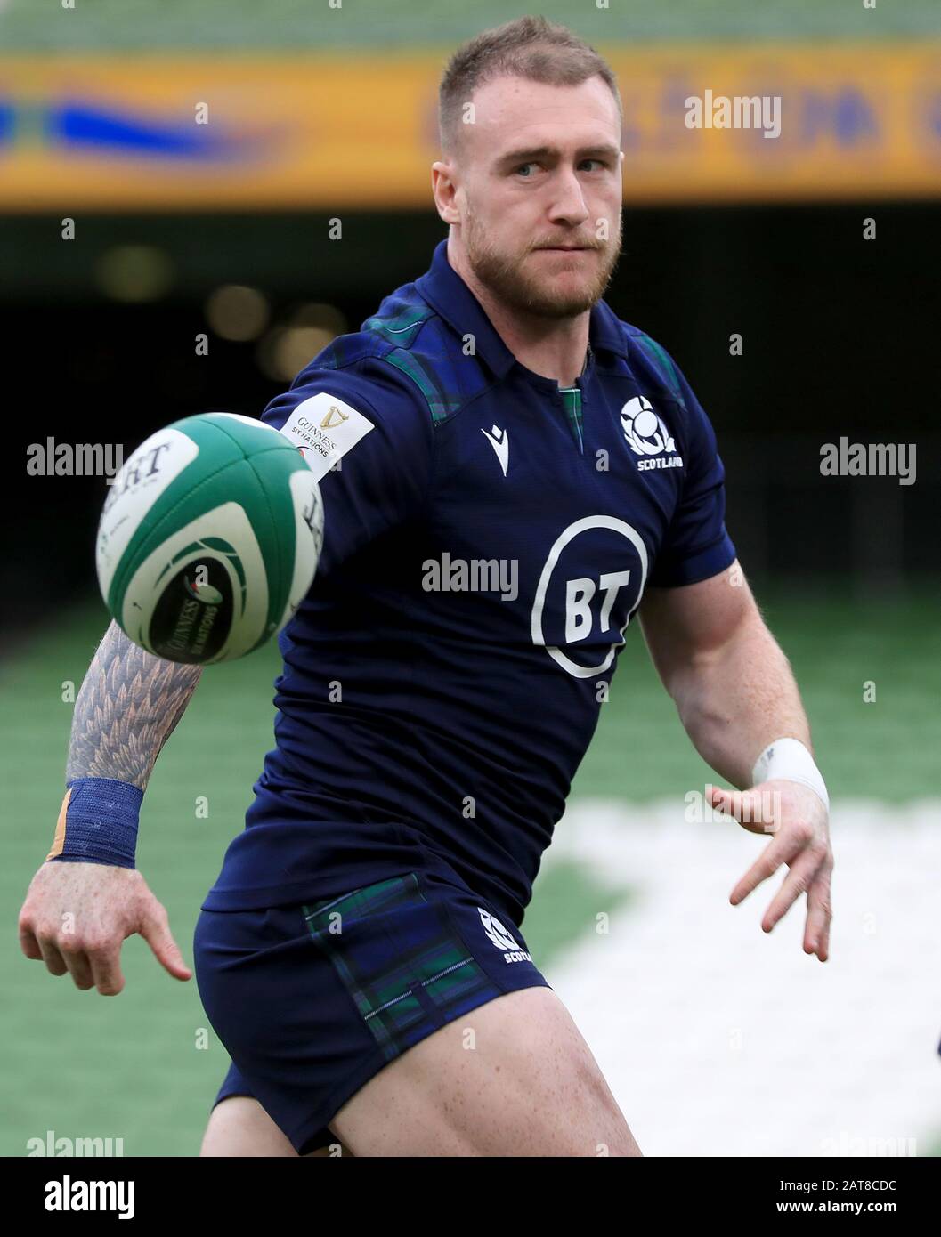 Scotlands captain stuart hogg hi-res stock photography and images - Alamy