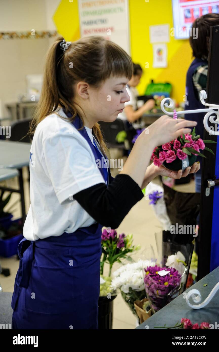 The specialist agroecologist makes an experiment Stock Photo - Alamy