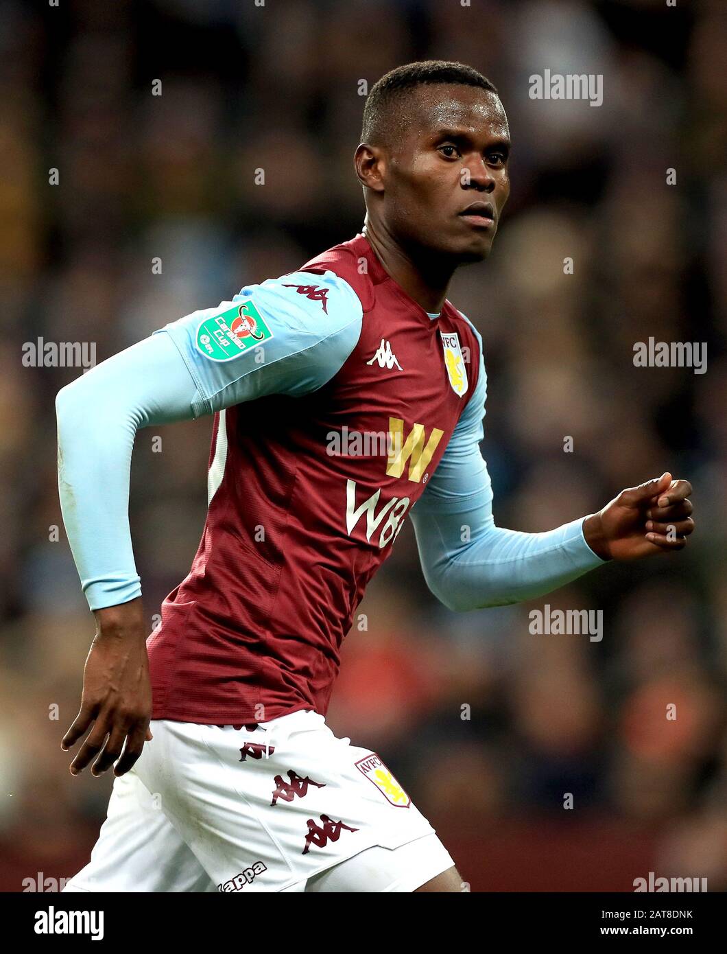 Aston Villa's Mbwana Samatta Stock Photo - Alamy