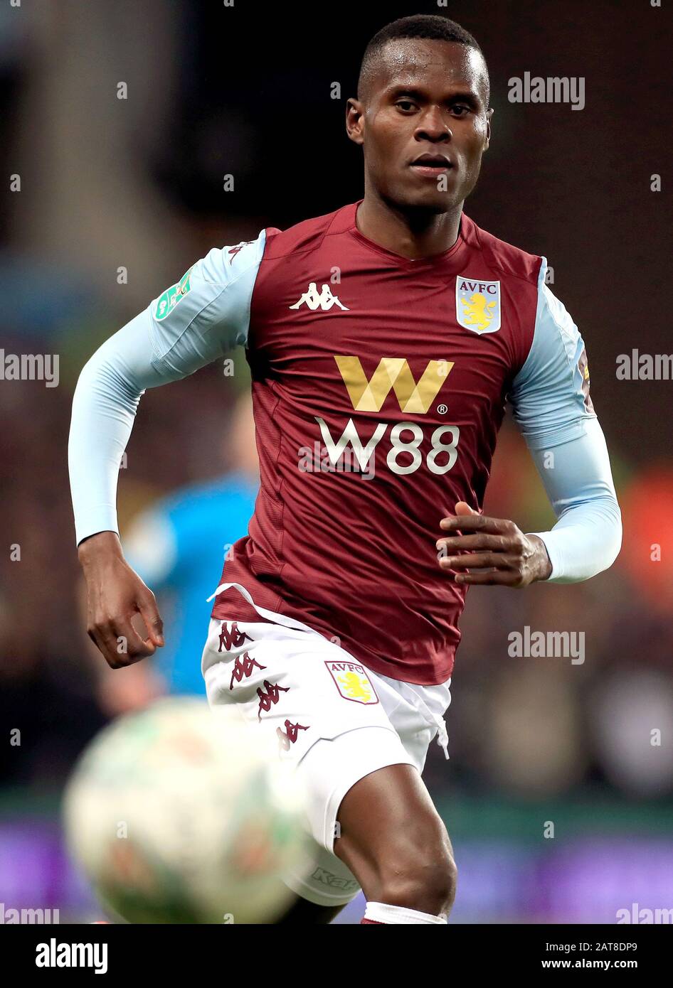 Aston Villa's Mbwana Samatta Stock Photo - Alamy