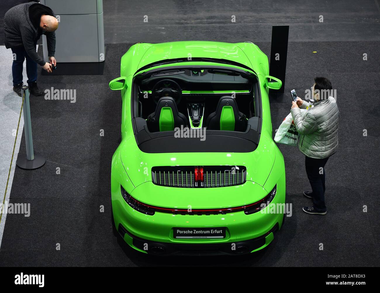 Porsche show stand hi-res stock photography and images - Alamy