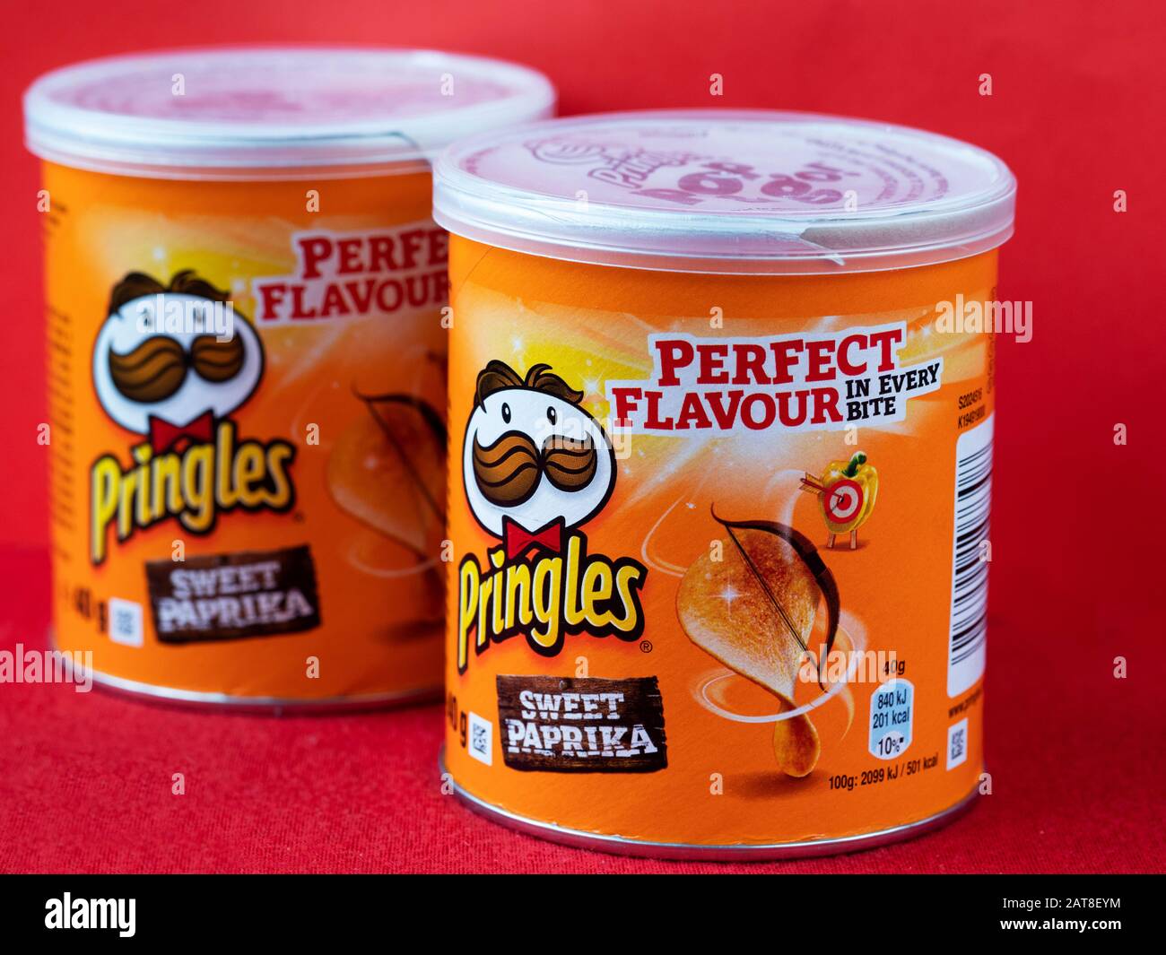 Red pringles hi-res stock photography and images - Alamy