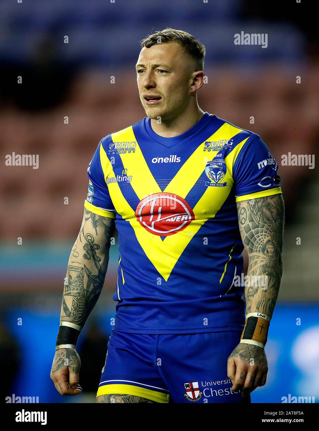 Warrington Wolves' Josh Charnley Stock Photo - Alamy