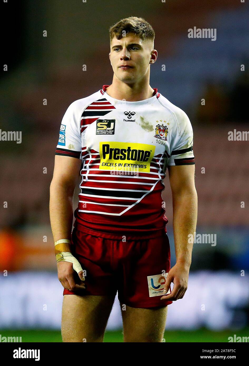 Wigan Warriors Ethan Havard Stock Photo - Alamy