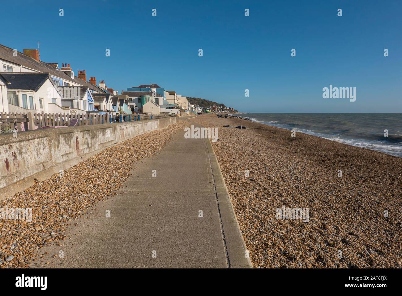 Sandgate Beach,Esplanade,A259,Saxon Shore Way,Sandgate,Folkestone,Kent ...