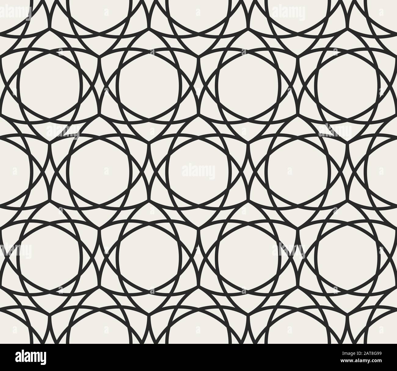 Decorative geometrical seamless pattern. Traditional oriental ...