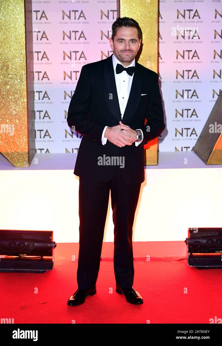 Michael Stevenson during the National Television Awards at London's O2 ...