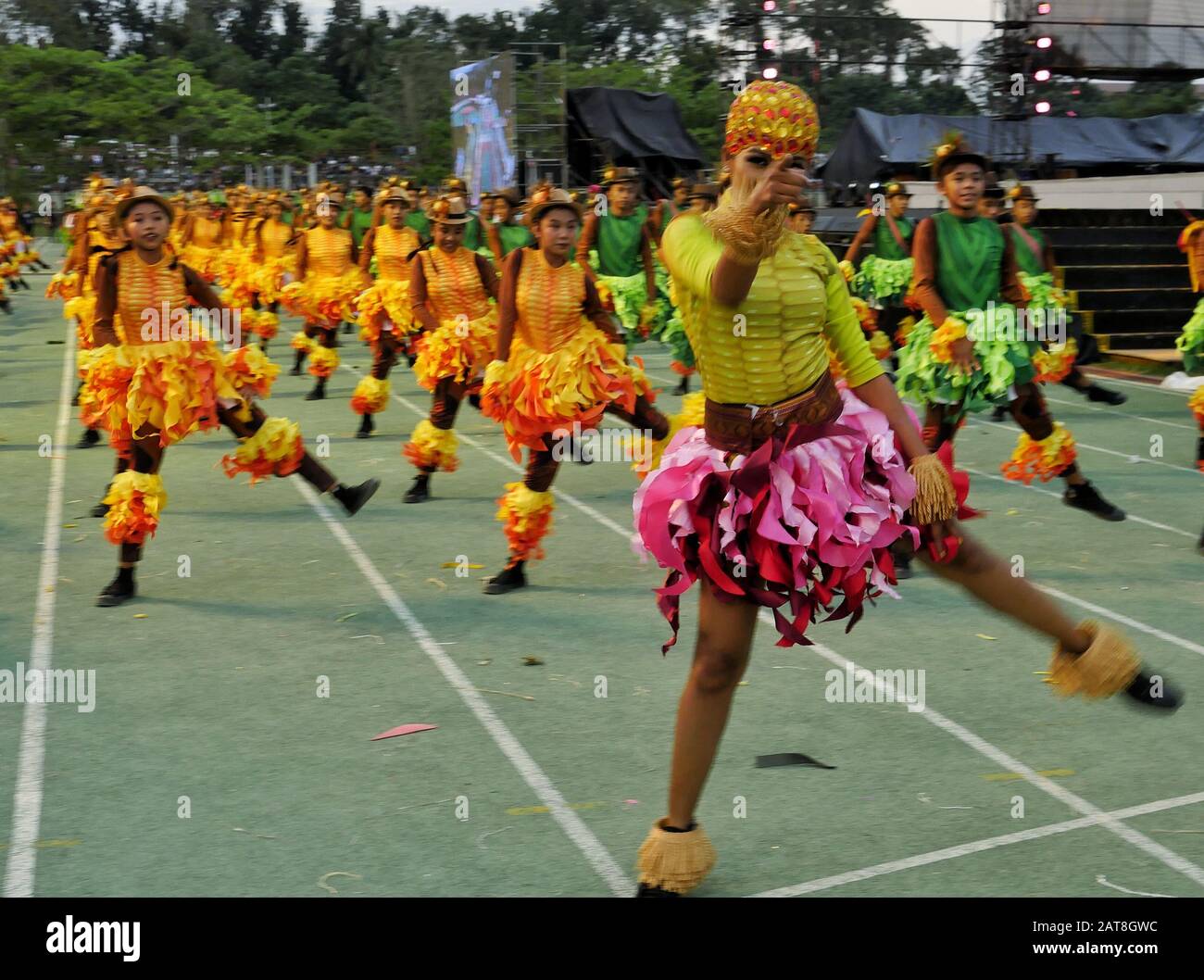 Isabela, Philippines. 31st Jan, 2020. The annual festival of ''Bambanti ...