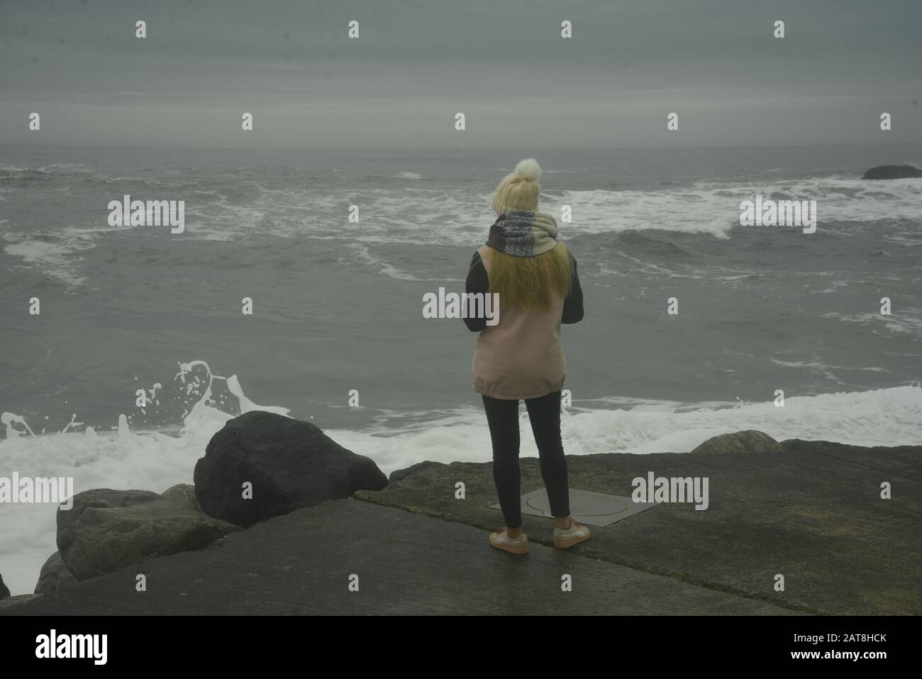 Contemplating ocean hi-res stock photography and images - Alamy