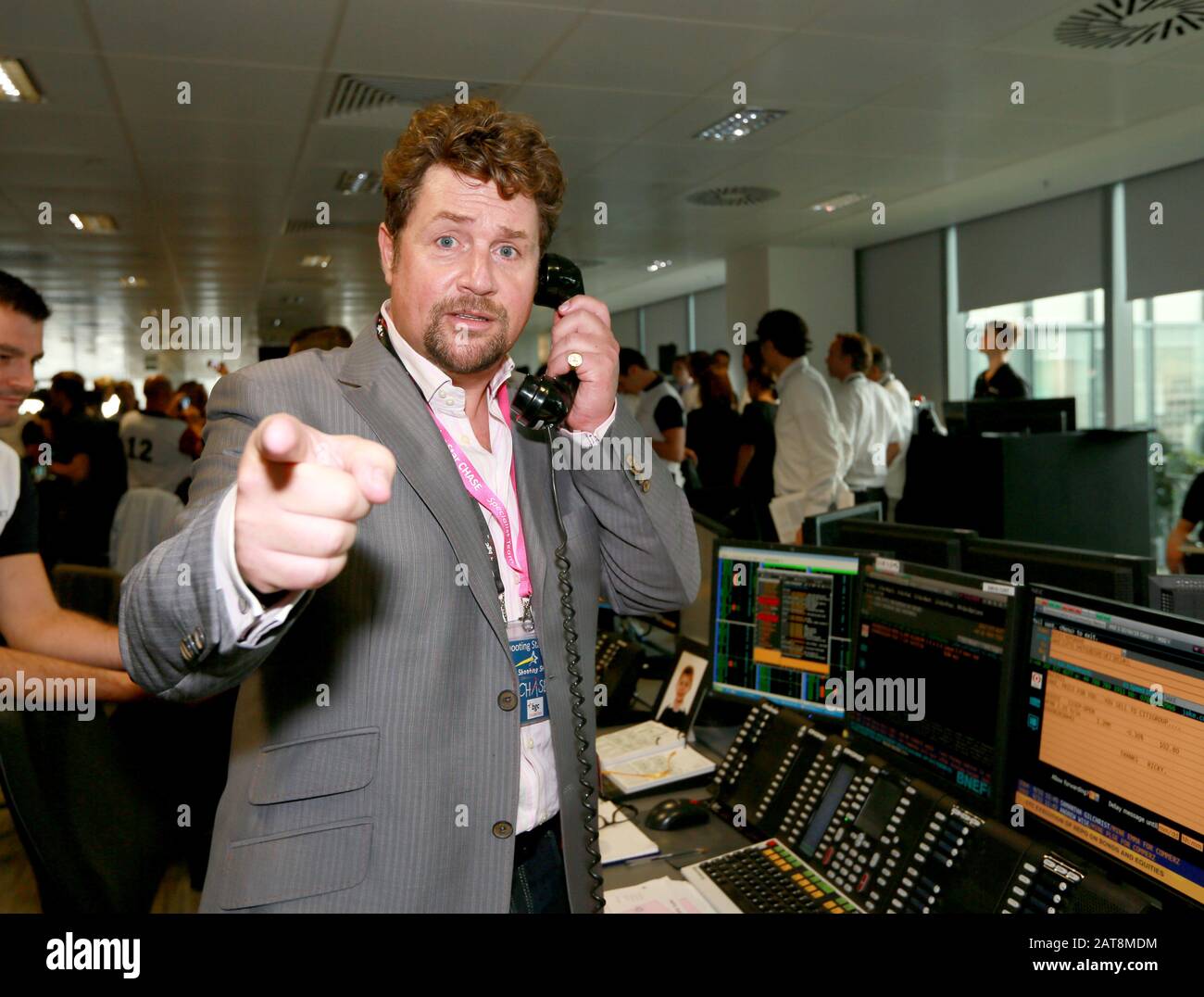 Joan Collins, Michael Ball, Tony Hadley and Lisa Snowdon help to raise ...