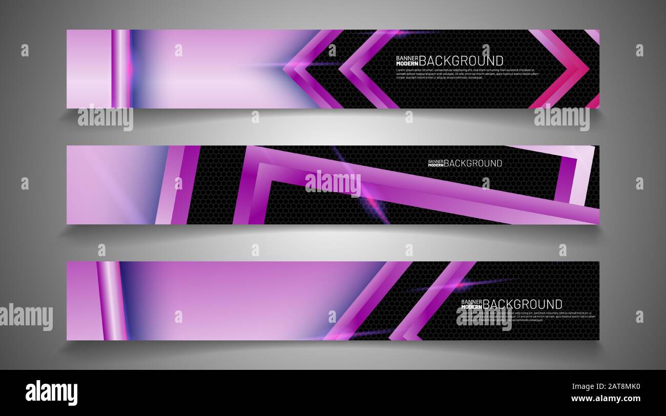 Set banner background for your design. vector graphic design ...