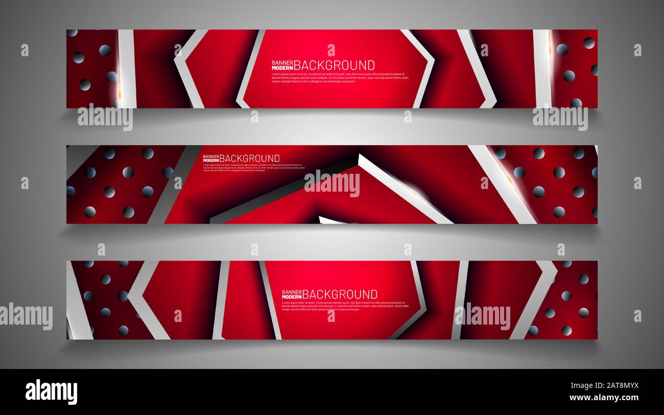 Set banner background for your design. vector graphic design ...