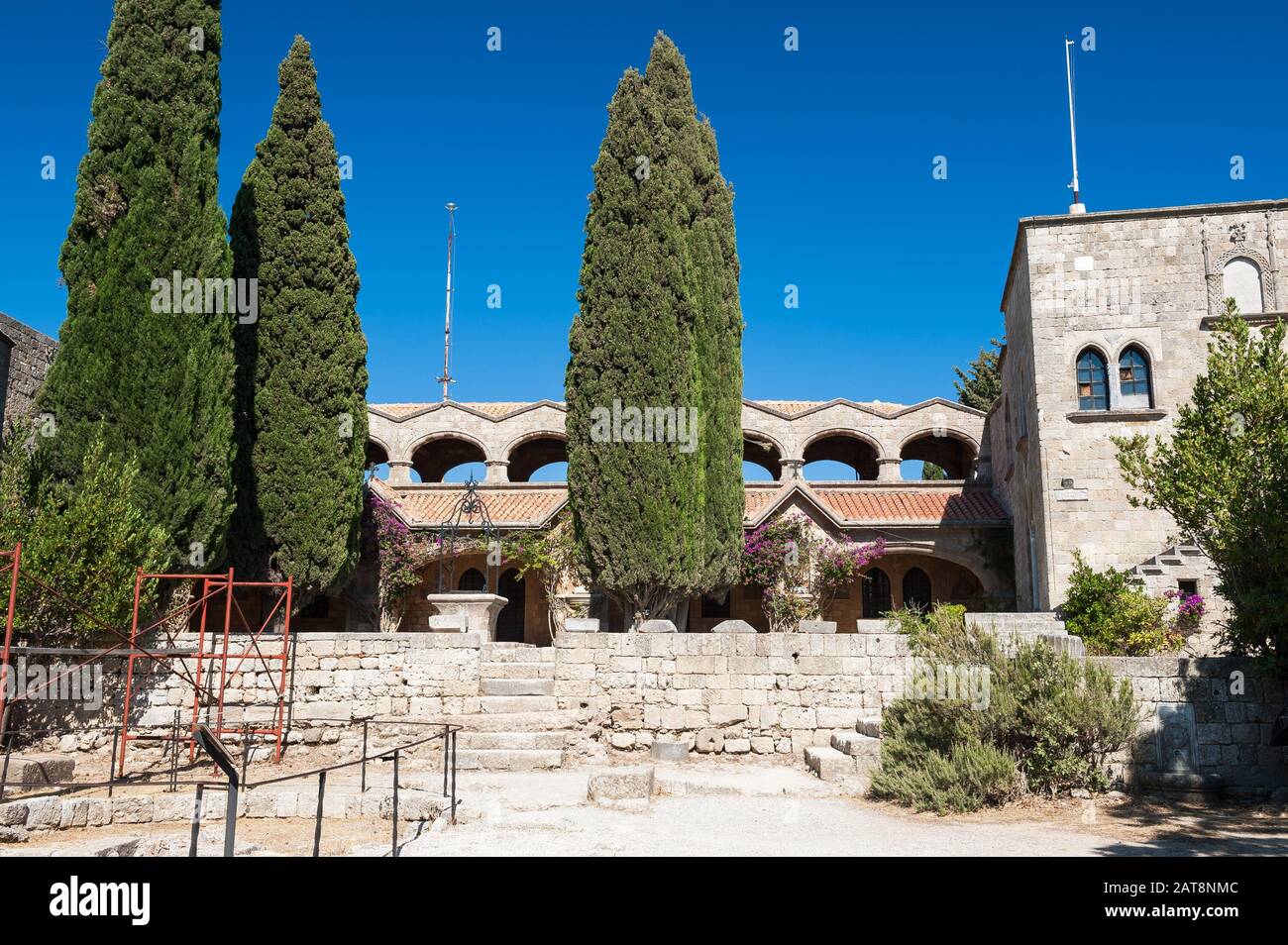 Filerimos Monastery, Ialysos, Rhodes, Greece Stock Photo - Alamy