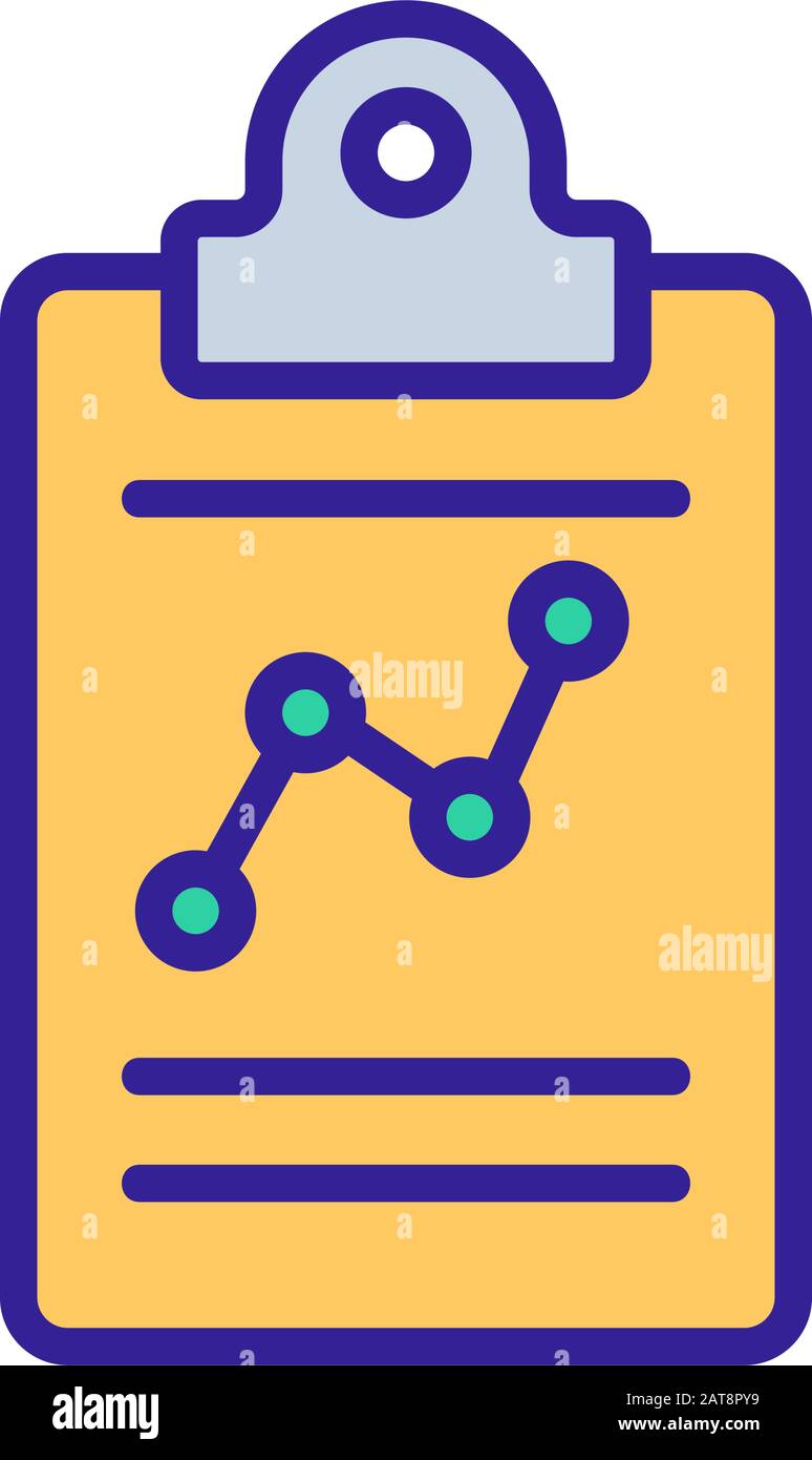 list of to-do icon vector. Isolated contour symbol illustration Stock ...
