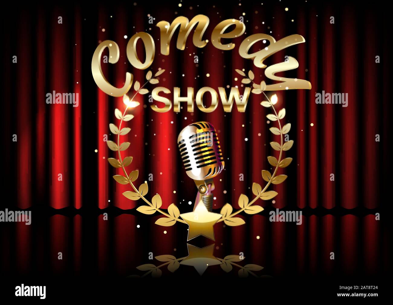 Comedy Night Background