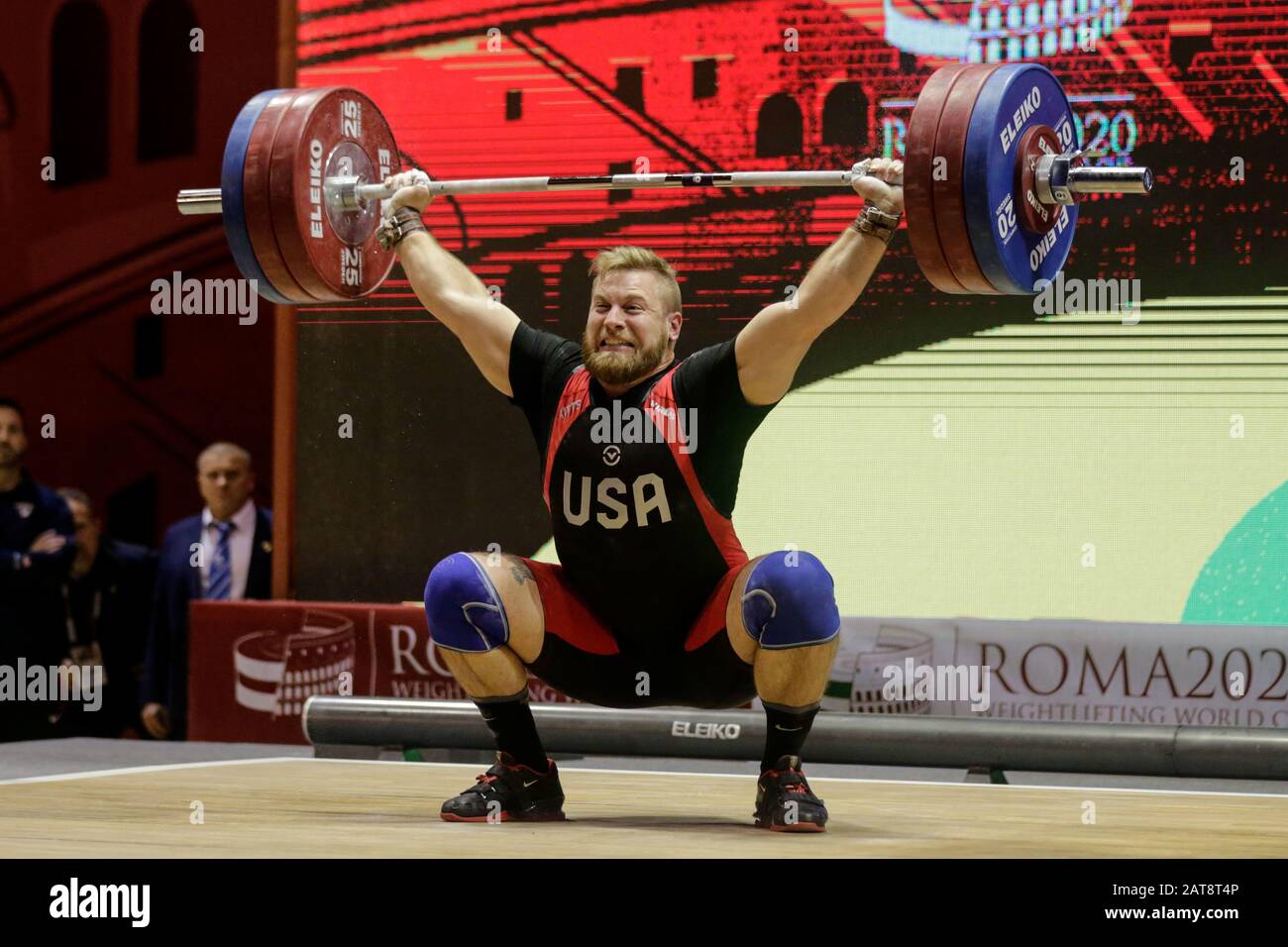 Rome, Italy. 31st Jan, 2020. kitts wesley brian (usa) 109 kg category ...