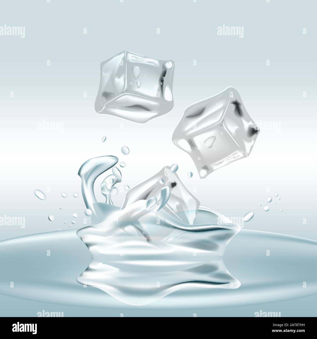 Water ocean crystal clear Stock Vector Images - Alamy