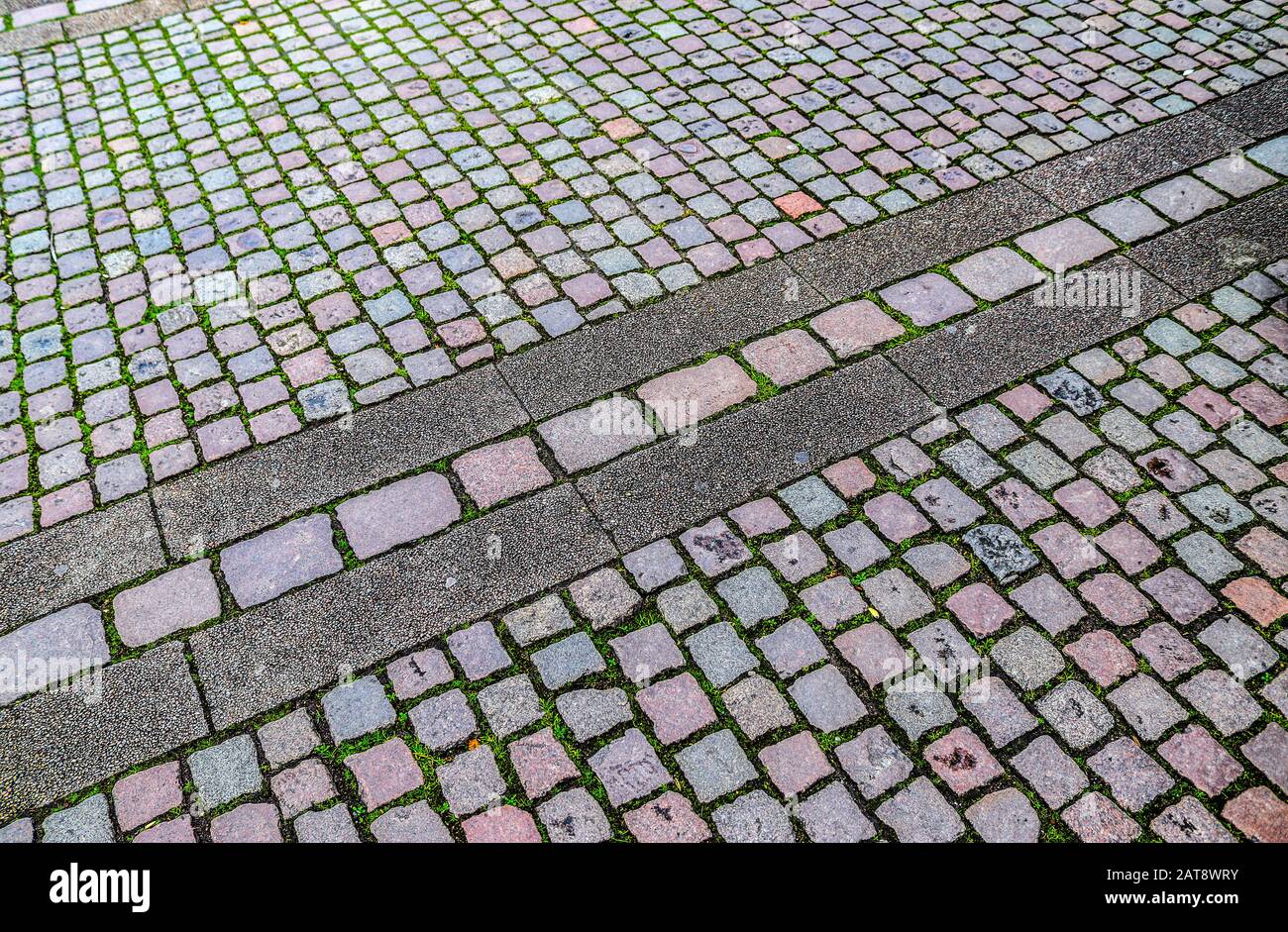 Cobblestone floor white roof hi-res stock photography and images - Alamy