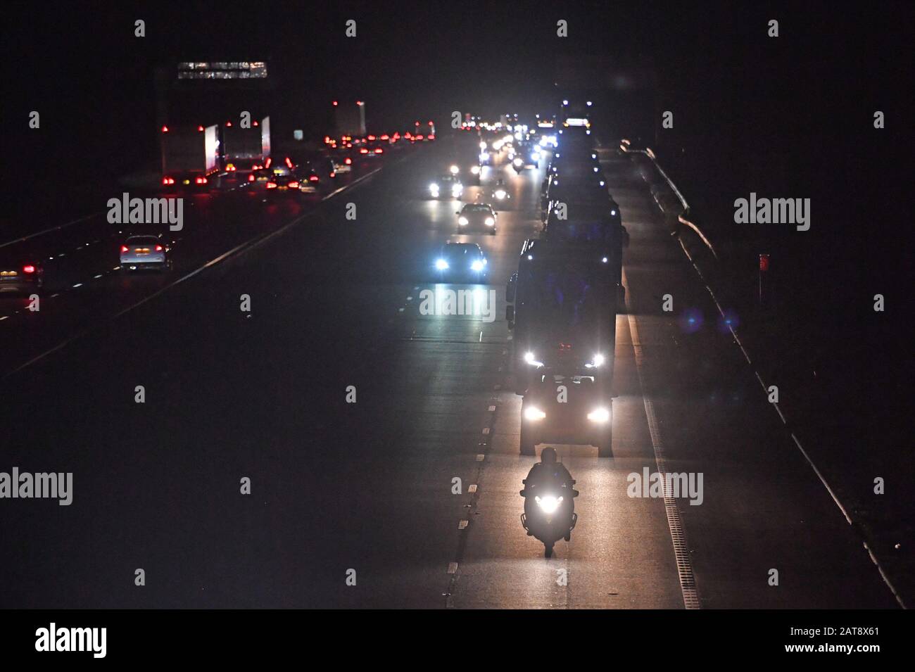 Travelling on the m6 motorway hi-res stock photography and images - Alamy