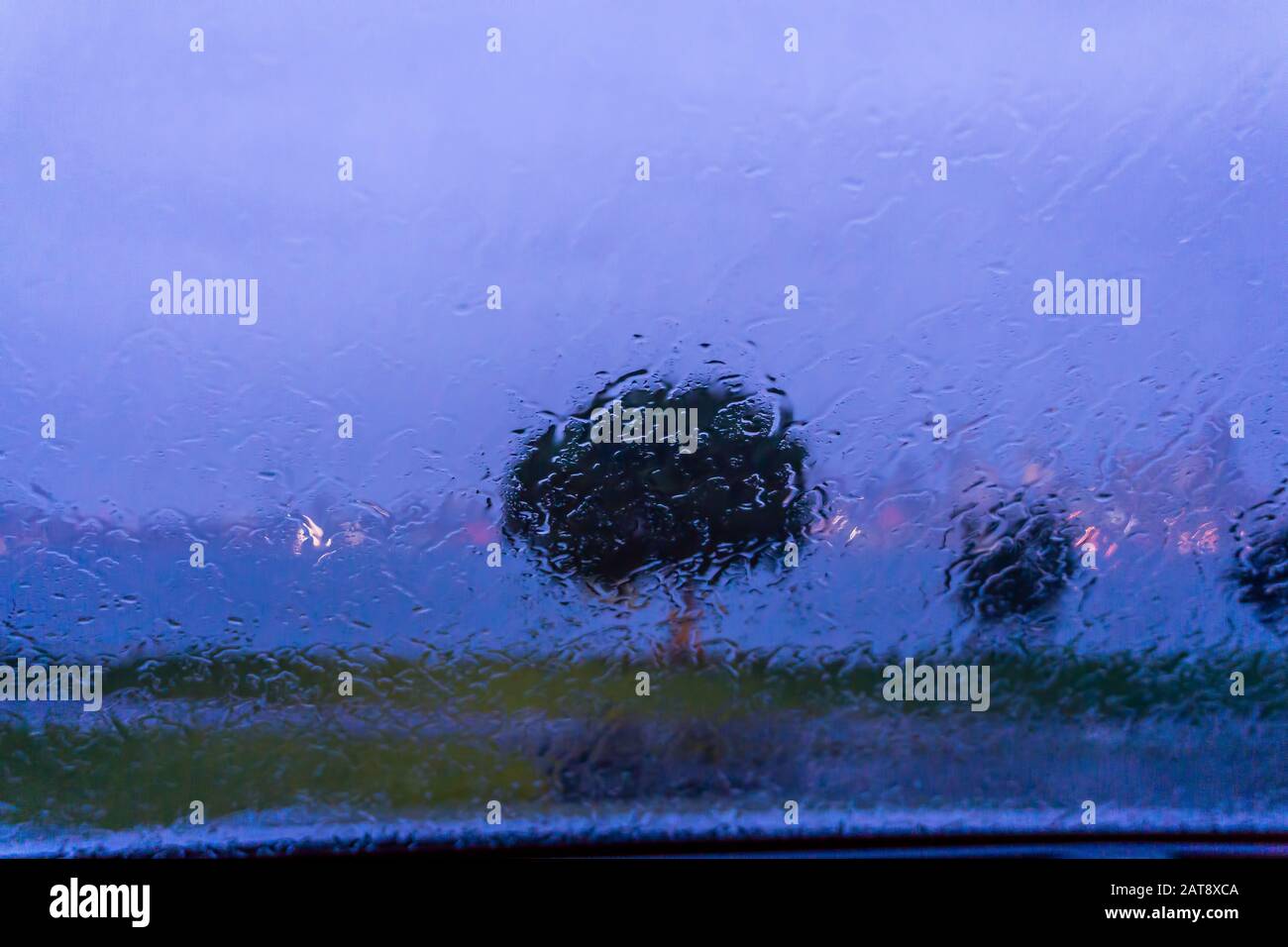Rainy seattle landscape hi-res stock photography and images - Alamy