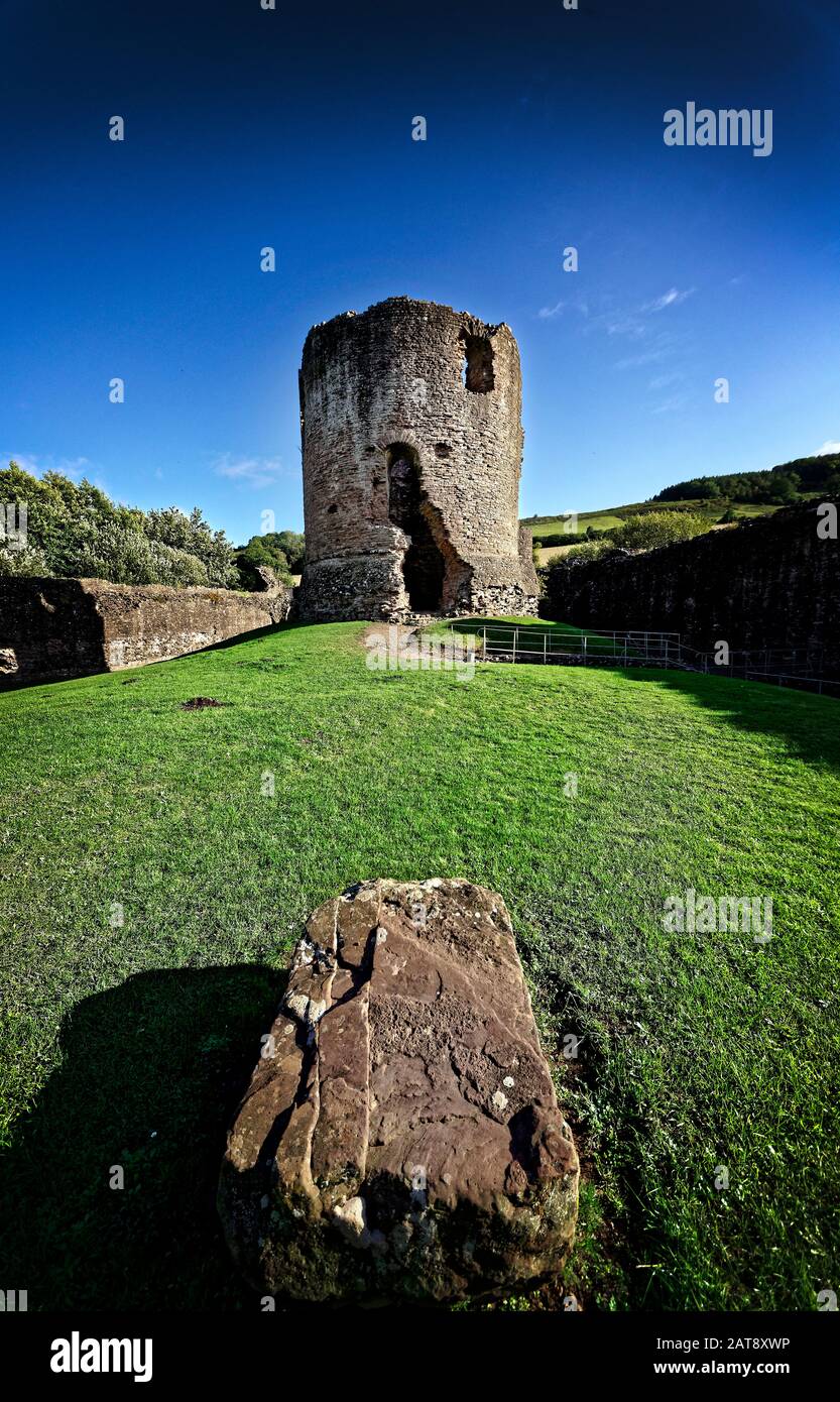 A castle and St Bridgets Church are the major buildings in Skenfrith ...