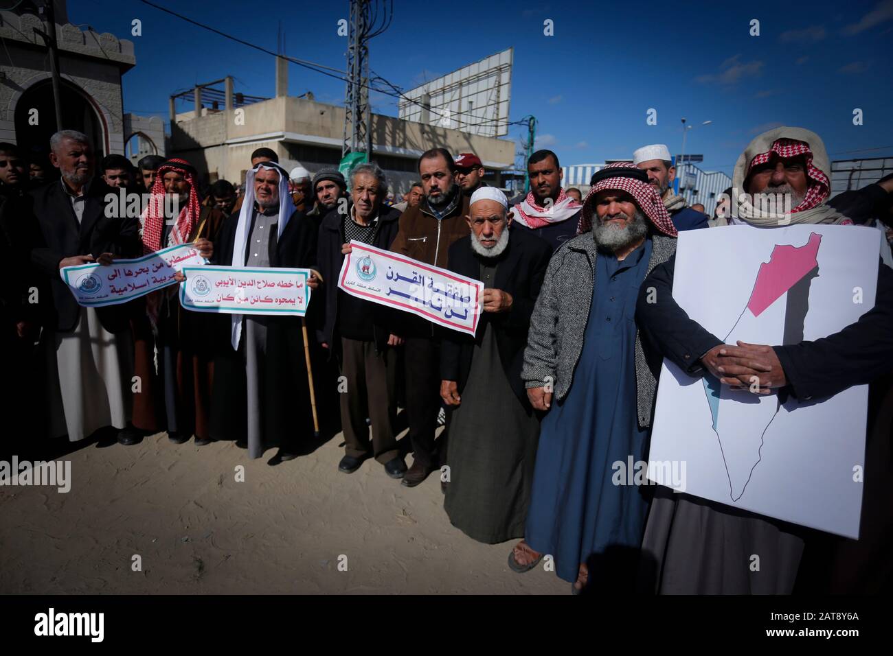 Gaza peace deal trump hi-res stock photography and images - Alamy