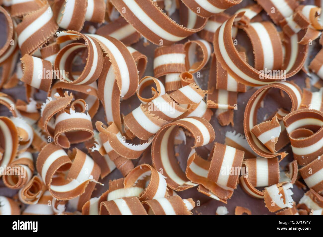 Twirl chocolate hi-res stock photography and images - Alamy