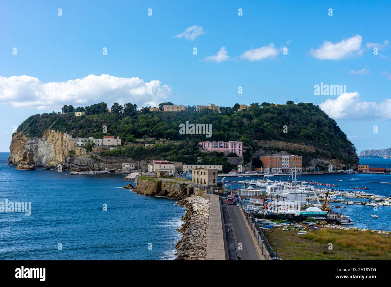 Italy, Naples, view of Nisida and Pozzuoli coast Stock Photo - Alamy