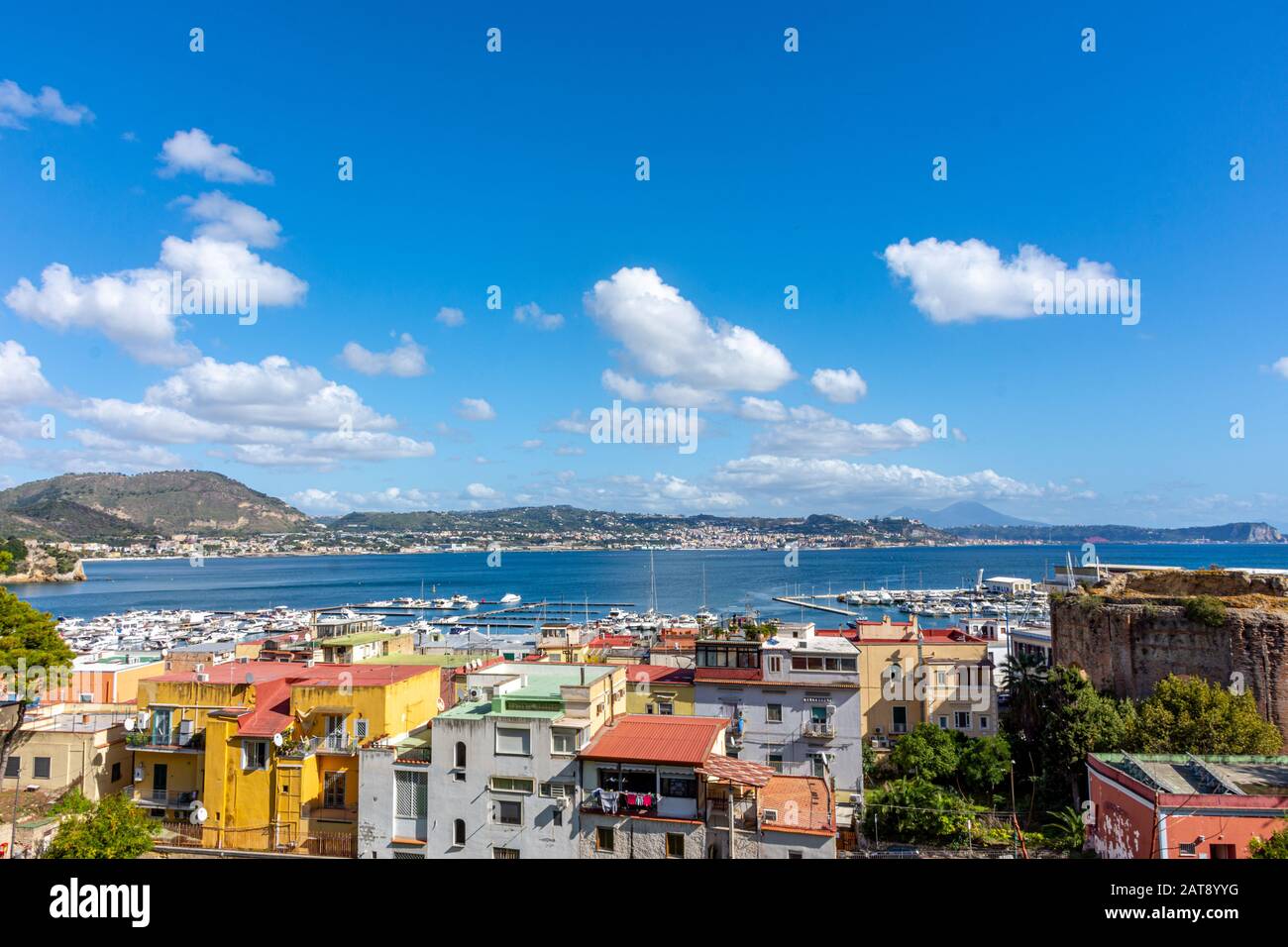Italy, Naples, Baia, panorama Stock Photo - Alamy