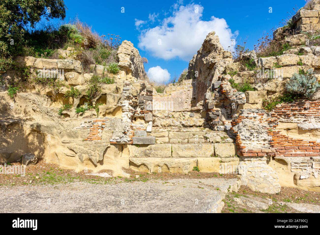 Cumae italy temple of apollo hi-res stock photography and images - Alamy