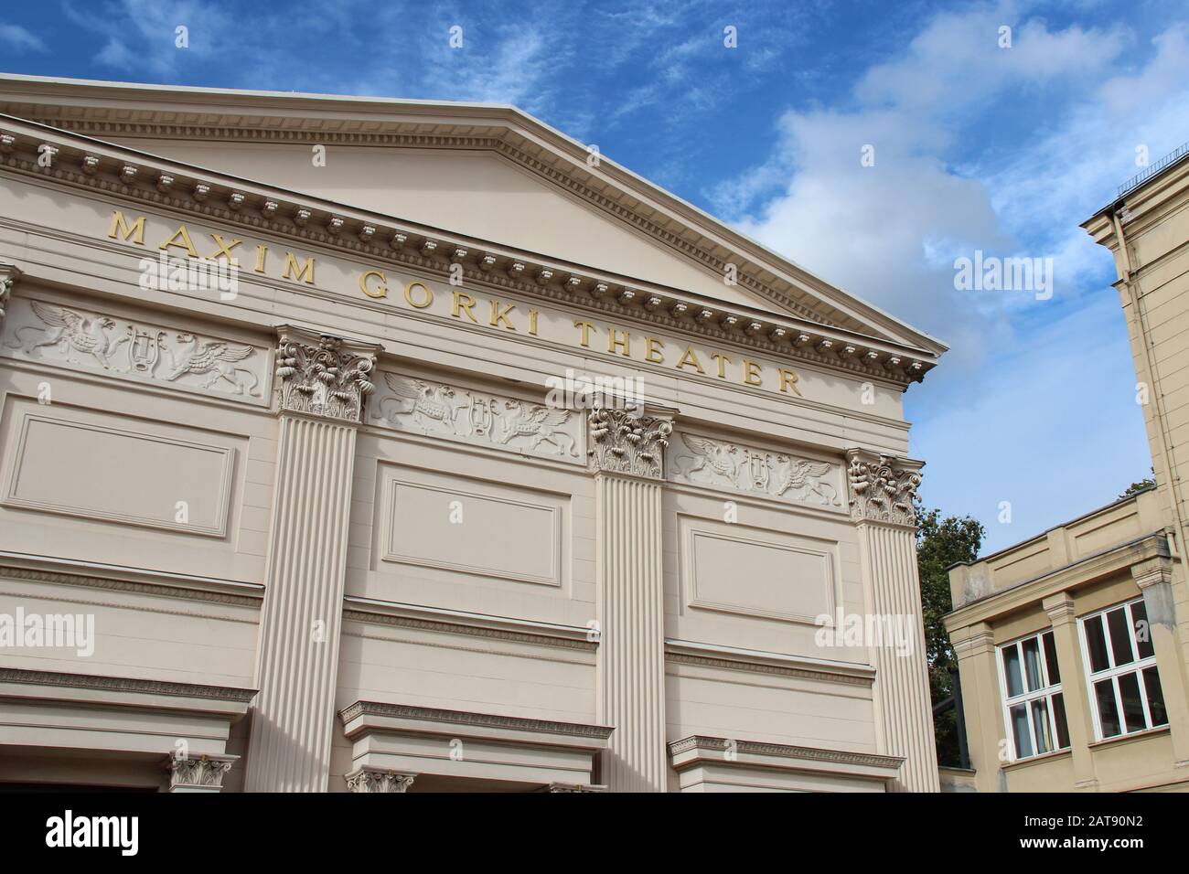 theater (Maxim-Gorki-Theater) in berlin (germany Stock Photo - Alamy