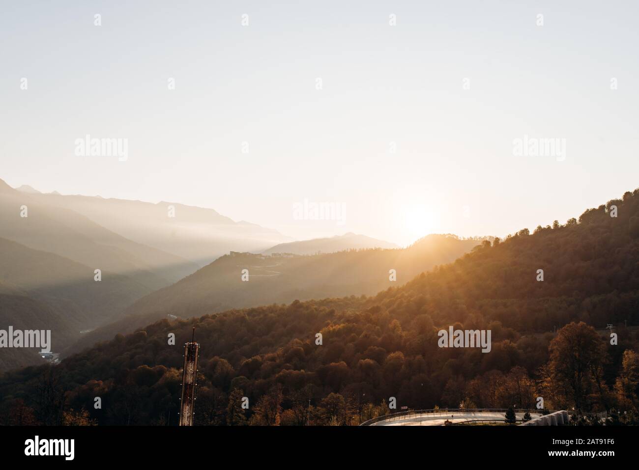 Charming views over the years. Beautiful view of the mountain landscape ...