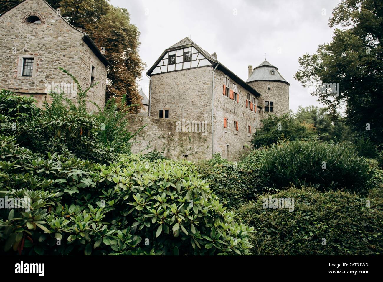 Ratingen, Castle, Germany. Beautiful old castle in Germany Stock Photo ...
