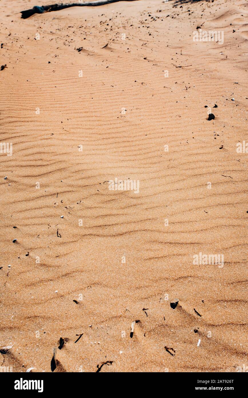 Beautiful sand dunes in desert Stock Photo - Alamy
