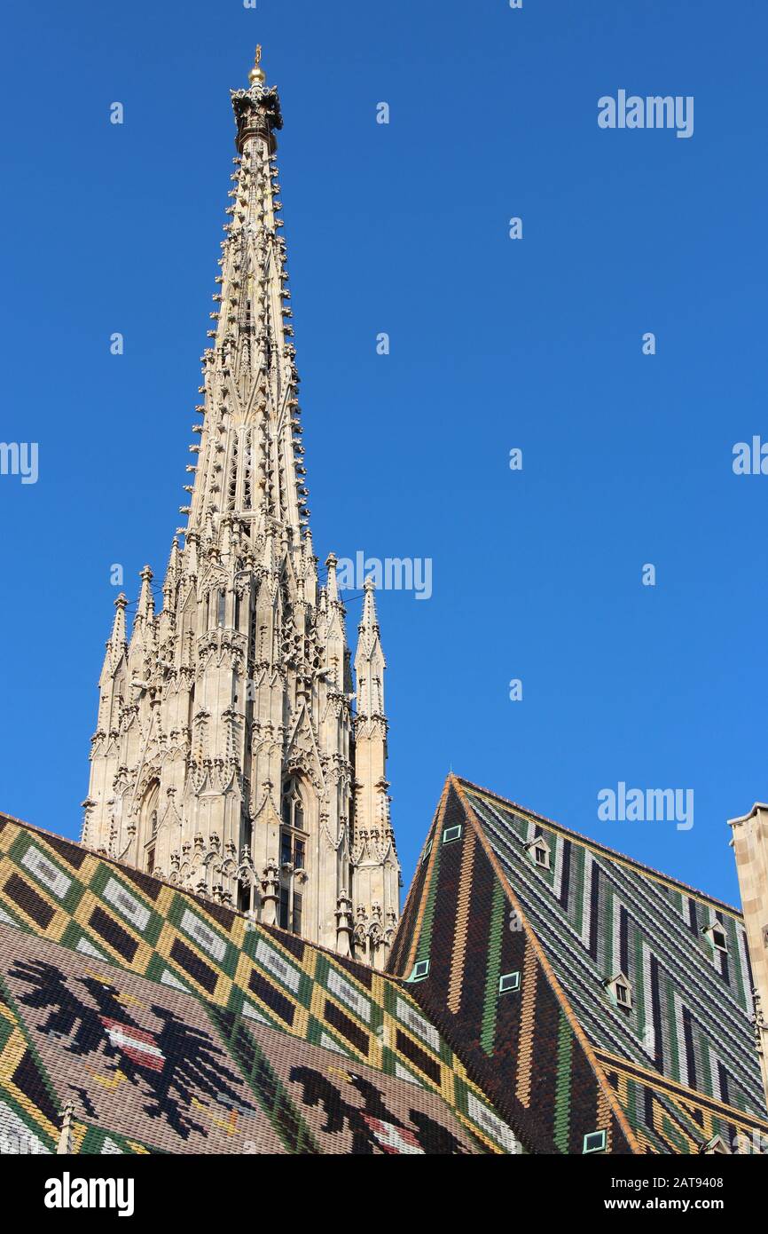 medieval cathedral in vienna (austria Stock Photo - Alamy