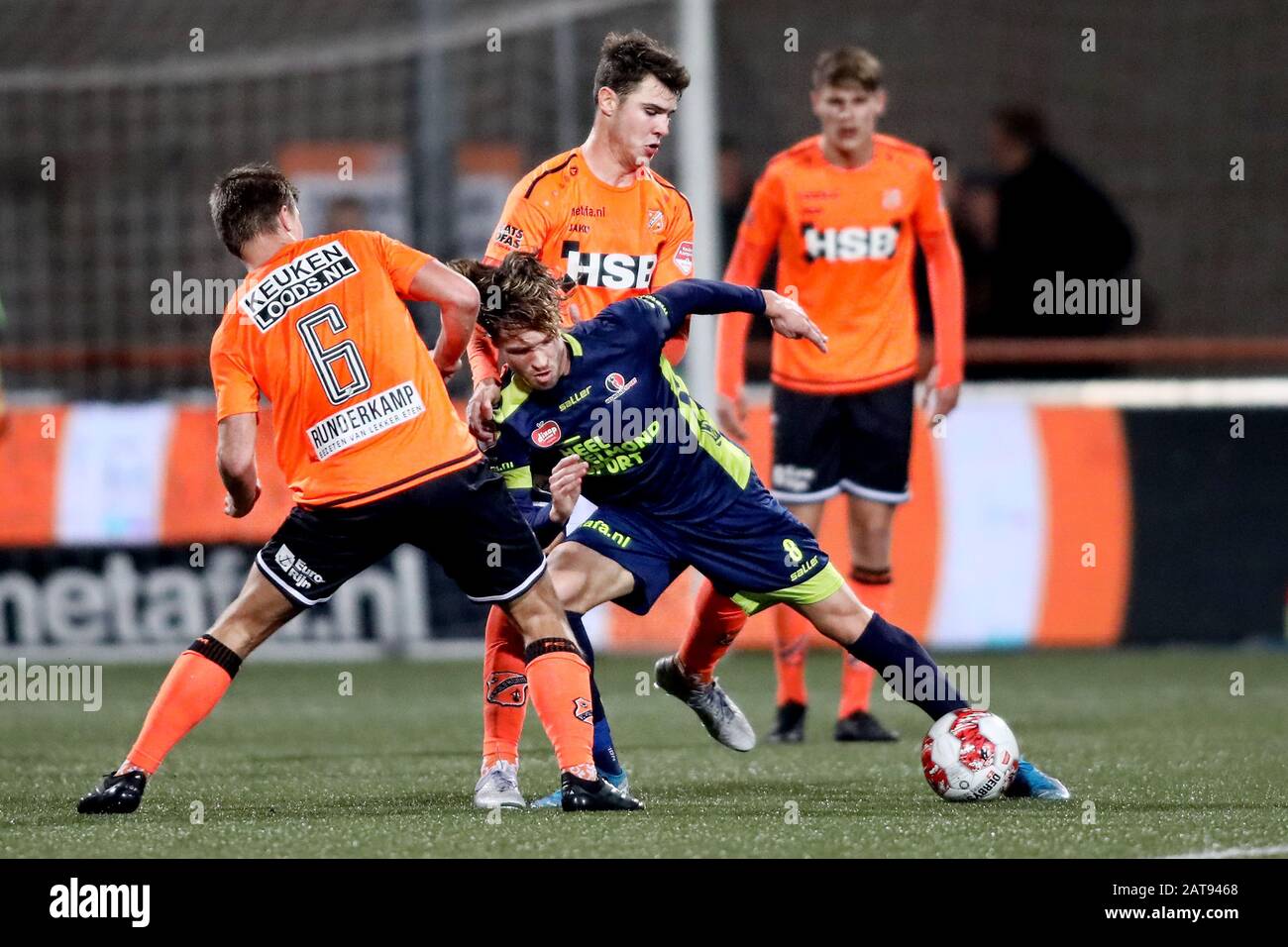Volendam, Netherlands. 31st Jan, 2020. VOLENDAM, 31-01-2020, Kras ...