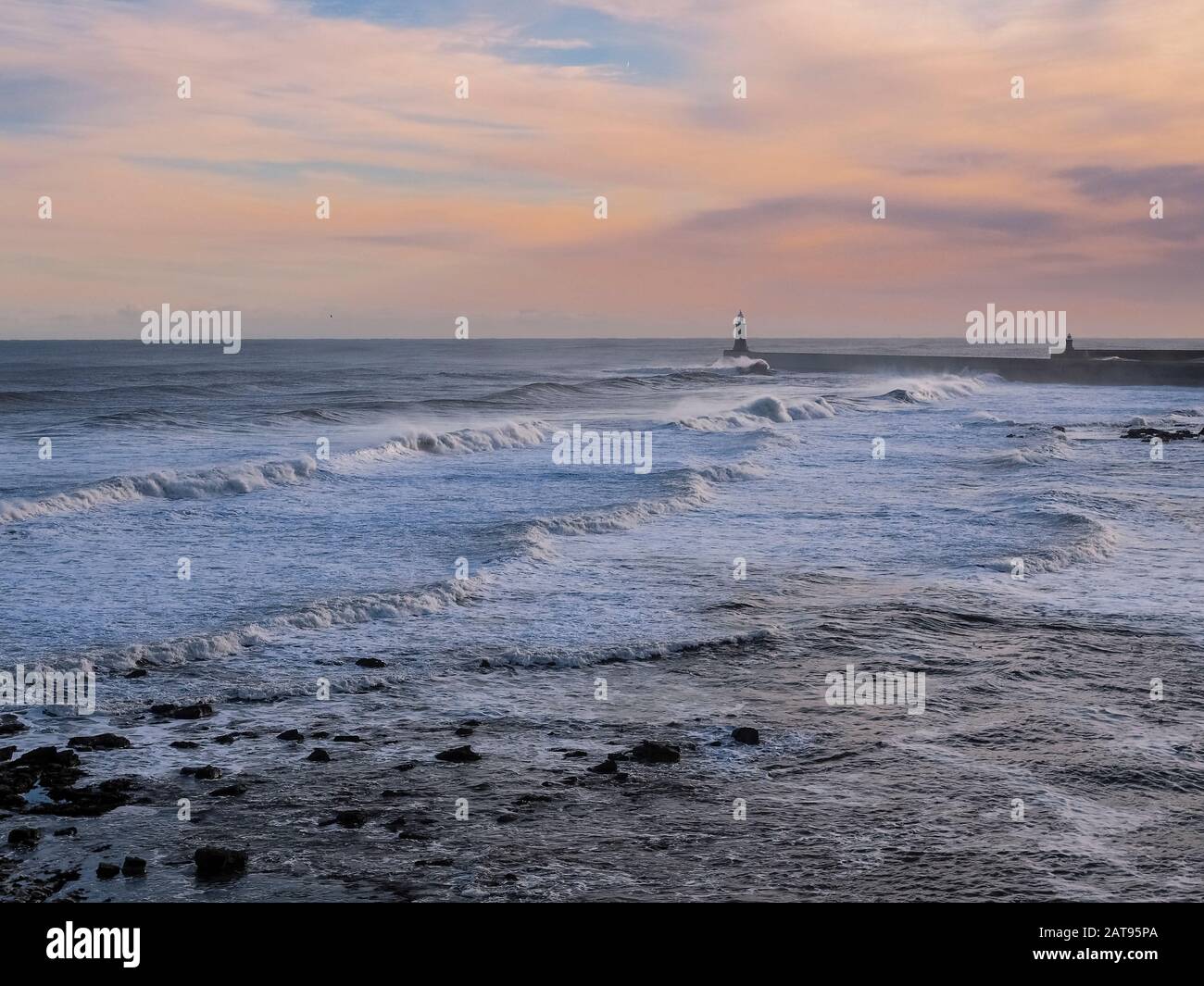 Standing prominently at the North end of the beach on Tynemouth ...