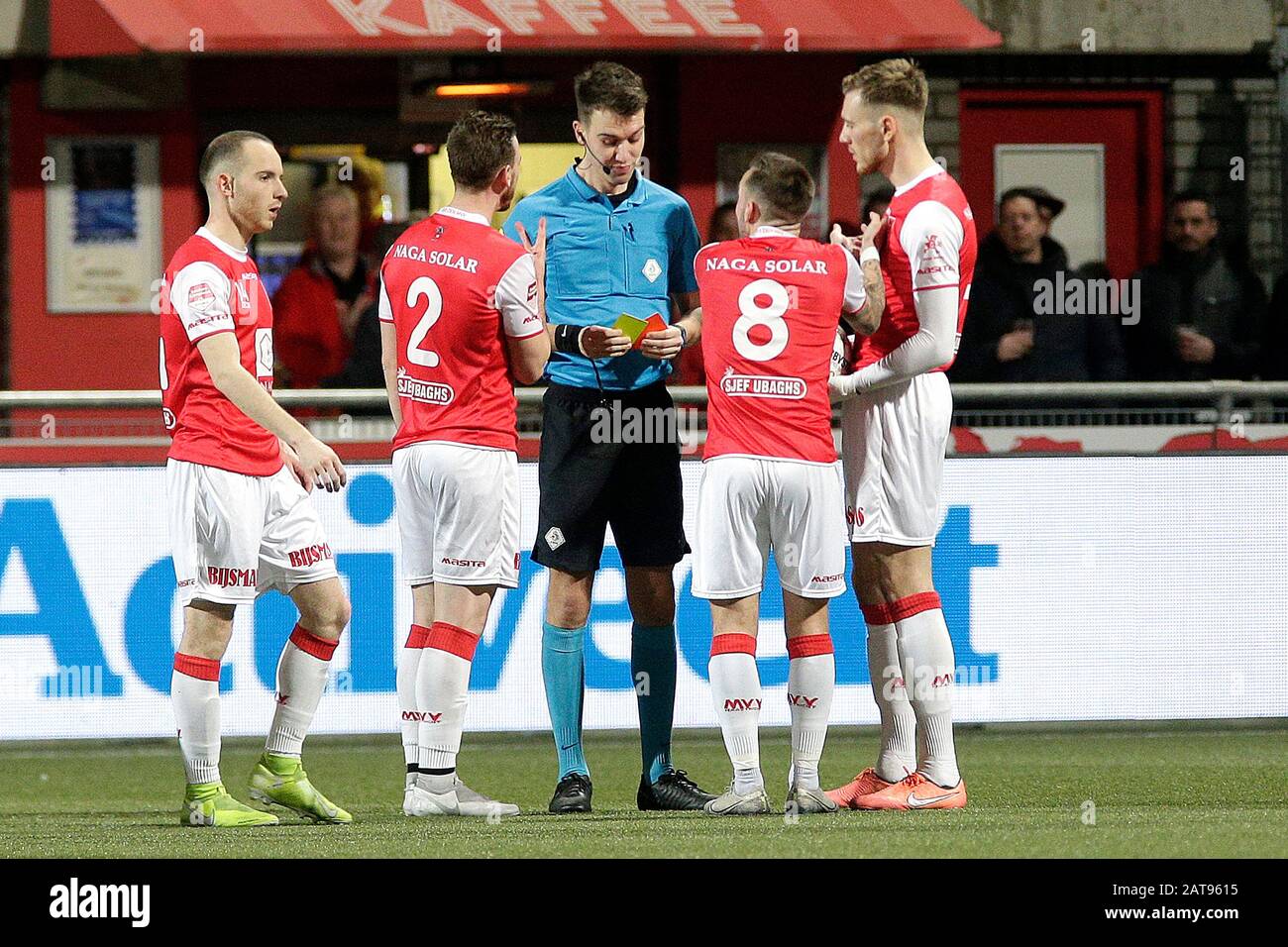 Maastricht, Nederland. 31st Jan, 2020. MAASTRICHT- football, 31-01-2020 ...
