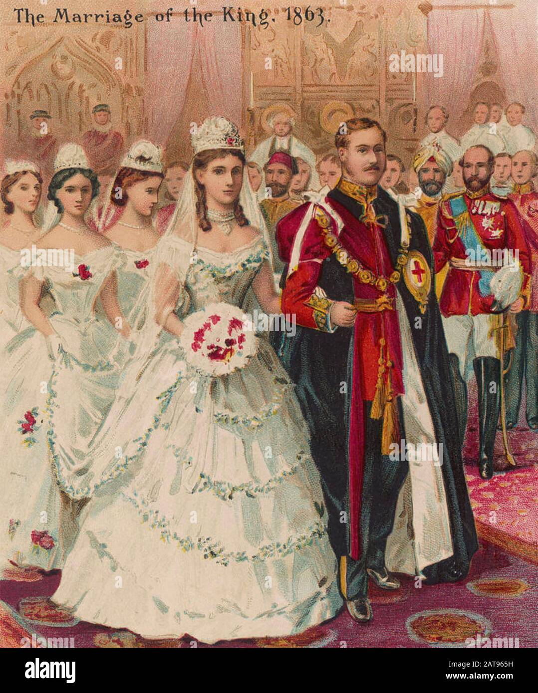 Edward vii wedding 1863 hi-res stock photography and images - Alamy